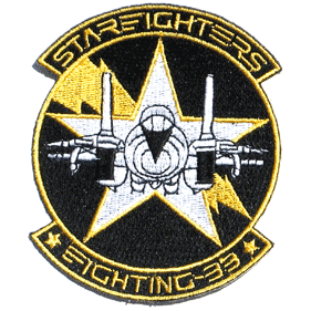 Fighting 33 - Starfighters - Military Patches & Pins