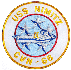 USS Nimitz CVN-68 - Military Patches & Pins