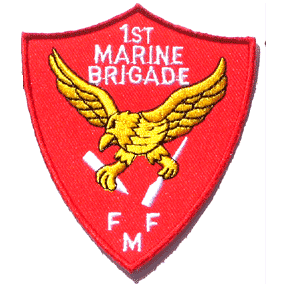 1st Marine Brigade FMF - Military Patches & Pins