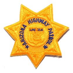 Arizona Highway Patrol Star - Military Patches & Pins