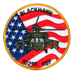 102nd ASF Blackhawk - Military Patches & Pins