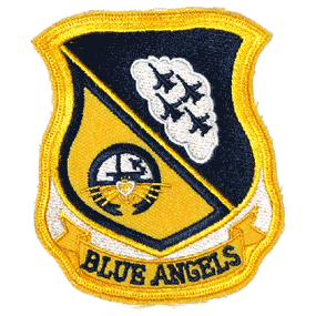 Blue Angels - 4 1/2" - Military Patches & Pins