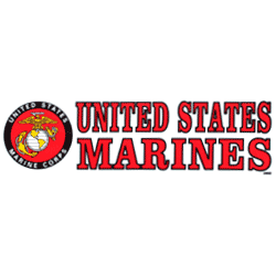 USMC Bumper Sticker - Military Patches & Pins