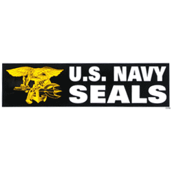 US Navy Seals Bumper Sticker - Military Patches & Pins