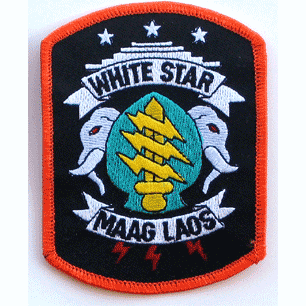MAAG Loas White Star - Military Patches & Pins