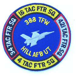 388th TFW - Military Patches & Pins