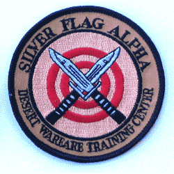 Silver Flag Alpha - Military Patches & Pins