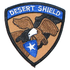 Desert Shield - Military Patches & Pins