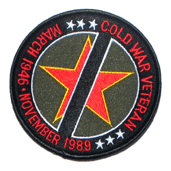 Cold War Veteran - Military Patches & Pins