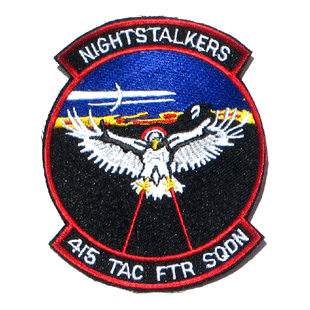 415 TFS Nightstalkers - Military Patches & Pins