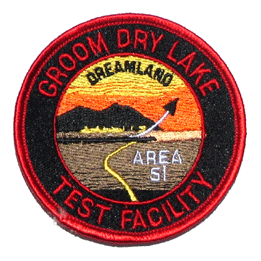Groom Dry Lake/Area 51 - Military Patches & Pins