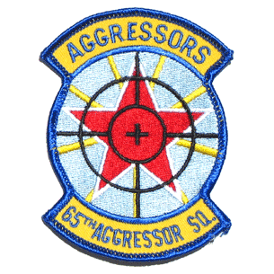 65th Aggressor Squadron - Military Patches & Pins