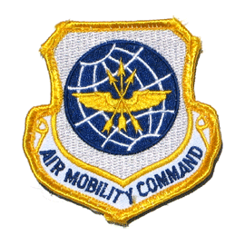 Air Mobility Command/Velcro - Military Patches & Pins
