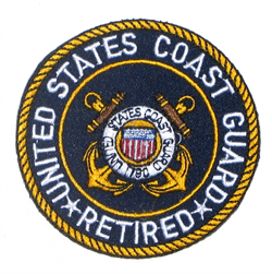 USCG Retired - Military Patches & Pins