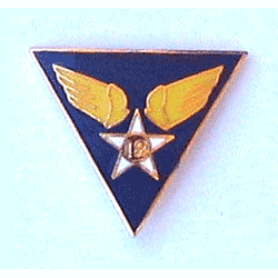 12th AAF Pin w/1 clutch - Military Patches & Pins