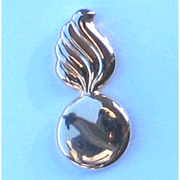 Ordnance Gold Lapel Pin w/1 clutch - Military Patches & Pins